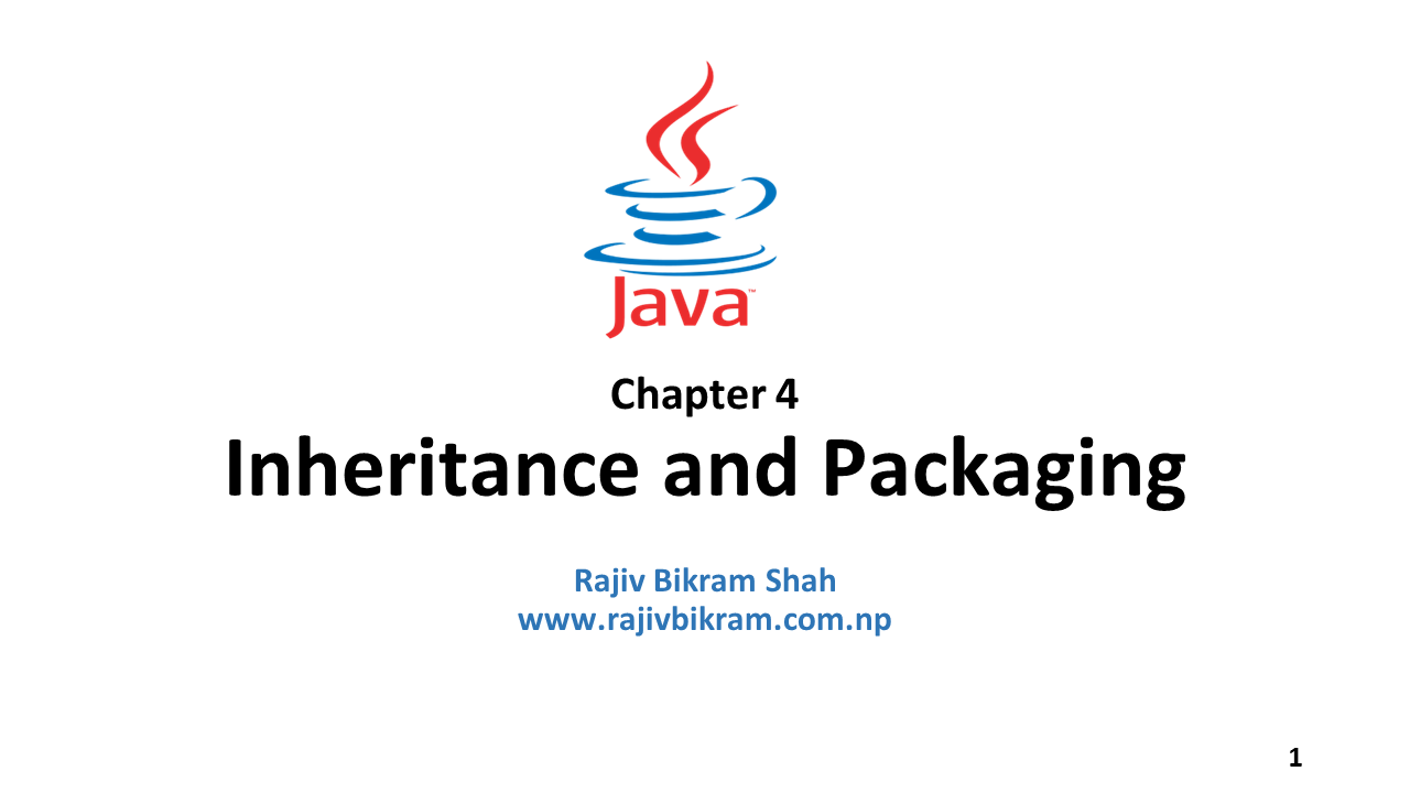 Inheritance and Packaging Slide PPT - Download - Bench Partner